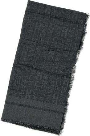 Elisabetta Franchi Femme, Accessoires, Noir, Taille: ONE Size &Eacute;charpe Noire &agrave; Fils Lurex