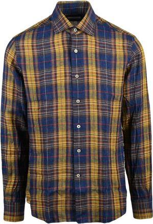 Alessandro Gherardi Homme, Chemises, Multicolore, Taille: XL Regular pinces
