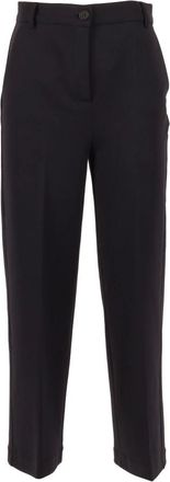 Max Mara Homme, Pantalons, Noir, Taille: 2XL Pantalone in Jersey Abano
