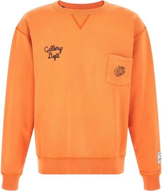 Gallery Dept. Homme, Sweatshirts et sweats &agrave; capuche, Orange, Taille: XL Art Expert Cotton SweaT-shirt