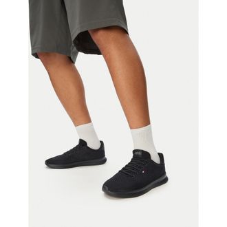 Tommy Hilfiger Sneakers Tommy Hilfiger Lightweight Runner FM0FM05909 Schwarz