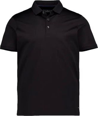 Ragman Herren Polo-Shirt schwarz