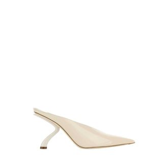 Ferragamo Damen, Schuhe, Wei&szlig;, 40 1/2 EUGr&ouml;&szlig;e