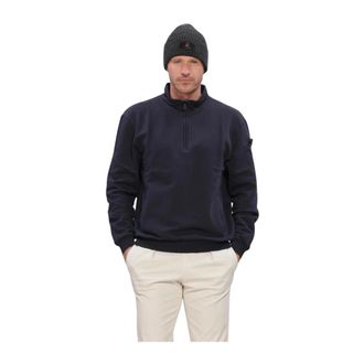 Peuterey Dory FW 02 Half-Zip Sweatshirt - - Sweatshirts & Hoodies - Herren - Blau - S