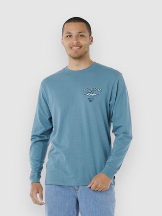 Rip Curl Fade Out Icon Longsleeve storm blue
