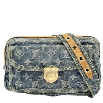 Louis Vuitton Pre-owned Sac banane Monogram Denim - Femme - Pre-owned - Bleu - Taille: ONE Size