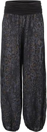 Malito more than fashion Malito - Sarouel Femmes Imprim&eacute; L&eacute;opard Bouffant L&eacute;ger et A&eacute;r&eacute; - Loisirs &Eacute;t&eacute; Plage (XS-XL)