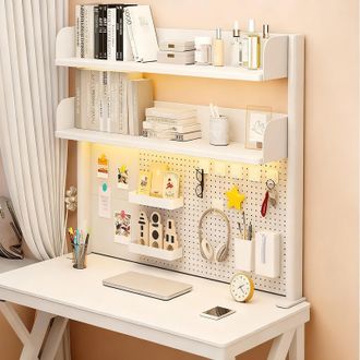 Generic Schreibtischregal,Schreibtisch Aufsatzregal Geeignet Für Schreibtische Und Andere Räume