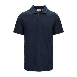 Burberry Polohemd mit Kn&ouml;pfen - - Tops - Herren - Blau - S