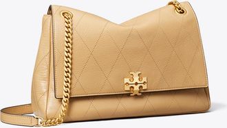 Tory Burch Damen Gesteppte Charlie Schultertasche