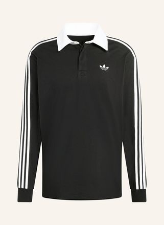 adidas Originals Adidas Originals Rugbyshirt 3-Streifen schwarz