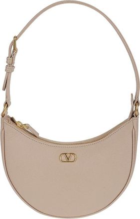 Valentino Garavani Femme, Sacs, Beige, Taille: ONE Size VLogo Signature Mini Sac Hobo