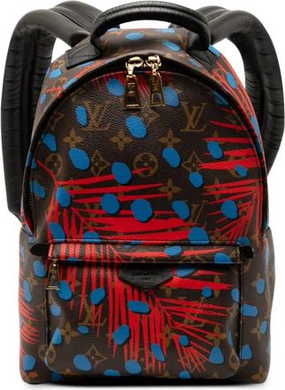 Louis Vuitton 2016 Monogram Jungle Dots Palm Springs PM Rucksack - Braun