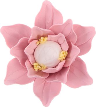 Amosfun Keramik Hängende Blume Wanddekoration 3d Blumenornament Handgemacht Aus Keramik Modernes Wandkunst Dekor Für Wohnzimmer Und Schlafzimmer Als Für Freun