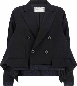 sacai Blazer - Noir