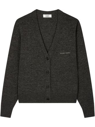 TOMBOY cardigan &agrave; col v - Gris