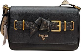 Pollini Femme, Sacs, Noir, Taille: ONE Size Sac bandouli&egrave;re
