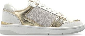 Michael Michael Kors Sneakers im Metallic-Look - Weiß