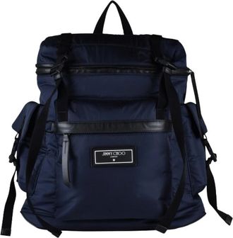 Jimmy Choo London Homme, Sacs, Bleu, Taille: ONE Size Wixon Backpack