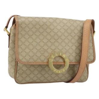 Celine Sac bandouli&egrave;re vintage en plastique Pre-owned - Femme - Pre-owned - Beige - Taille: ONE Size