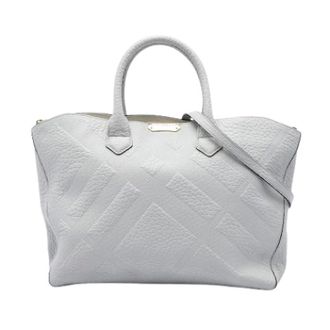 Burberry Pre-owned Dewsbury Tote Bag - Femme - Pre-owned - Gris - Taille: ONE Size