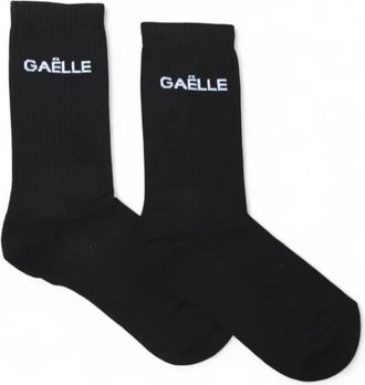 Ga&euml;lle Paris unisex, Sous-v&ecirc;tements, Noir, Taille: ONE Size Chaussettes Terry avec Logo