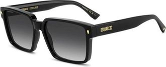 Dsquared2 unisex, Accessoires, Noir, Taille: 58 MM Lunettes de soleil