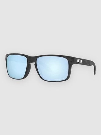 Oakley Holbrook Matte Black Camo Sonnenbrille prizm deep water polarize