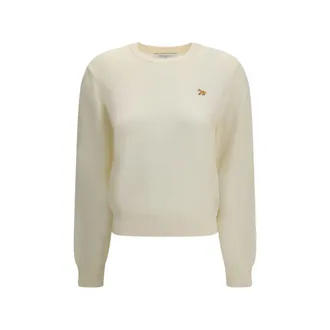 Maison Kitsun&eacute; Baby Fox Sweater - Beige