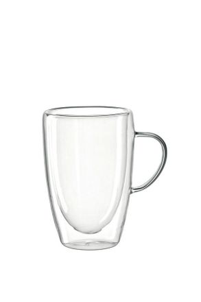 Leonardo Teeglas DUO, Glas, 400 ml, doppelwandig, Kaffee & Tee, Tassen, Teetassen