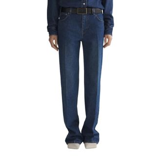 MUGLER Femme, Jeans, Bleu, Taille: W26 Jeans droits