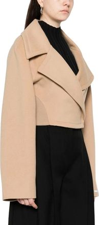 Sportmax Femme, Vestes, Beige, Taille: 34 FR Veste L&eacute;g&egrave;re