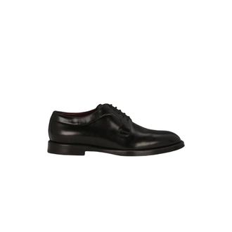 Dolce & Gabbana Homme, Chaussures, Noir, Taille: 43 1/2 EU Chaussure &agrave; lacets