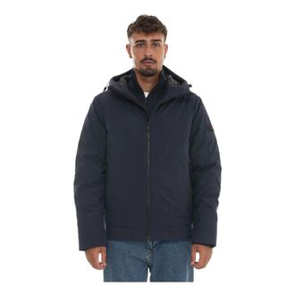 Peuterey Loge Srtr GRS 02 Kapuzenjacke im Harrington-Stil - - Jackets - Herren - Blau - XL