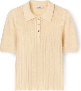 Motivi Femme, Pulls, Beige, Taille: 42 FR Polo shirt