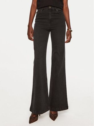 Twin-Set Jeans 242TP2590 Schwarz Flare Fit