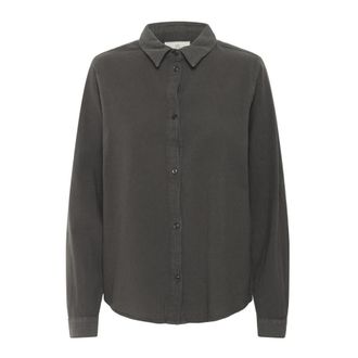Kaffe KAnaya Short Shirt - - Blouses & Shirts - Damen - Schwarzk - L