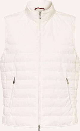 Brunello Cucinelli Brunello Cucinelli Daunenweste weiss