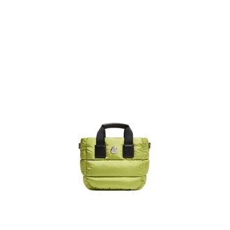 Moncler Moncler Micro Caradoc Tote Bag, Women, Green, Size: One Size