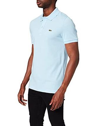 Lacoste Polo Slim Fit Homme, Bleu (Panorama), L