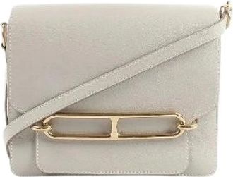 Herm&egrave;s Pre-owned Sac Roulis 23 - Femme - Pre-owned - Gris - Taille: ONE Size