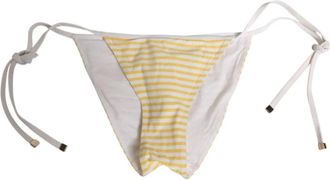 Dolce & Gabbana Femme, Maillots de bain, Multicolore, Taille: 38 FR Stripe Tie Side Logo Underwear