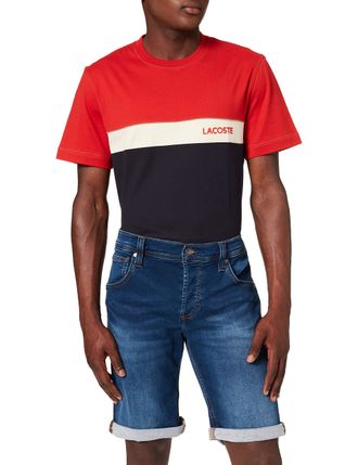 Mustang Jeans Herren Chicago Jeans-Shorts, Mittelblau, 38W