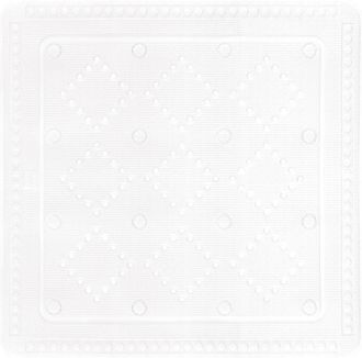 Kleine Wolke 0221100002 Duscheinlage Arosa, 55 x 55 cm, wei&szlig;