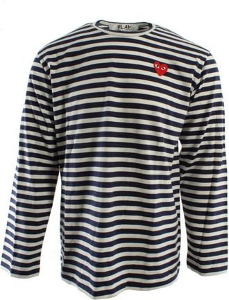 Comme Des Gar&ccedil;ons Homme, Tops, Bleu, Taille: XS Az-T010 Sweater