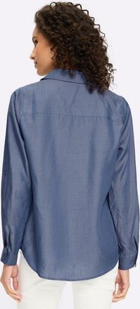 Heine Klassische Bluse Bluse Langarm