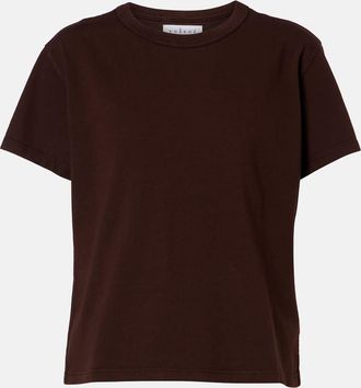 Velvet T-Shirt Leigh aus Baumwoll-Jersey