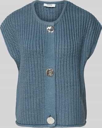 b.young Strickweste mit Rundhalsausschnitt Modell Norma