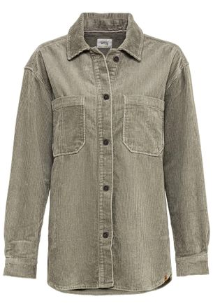 Camel Active Damen 309750/8S36 Bluse, Khaki, XL