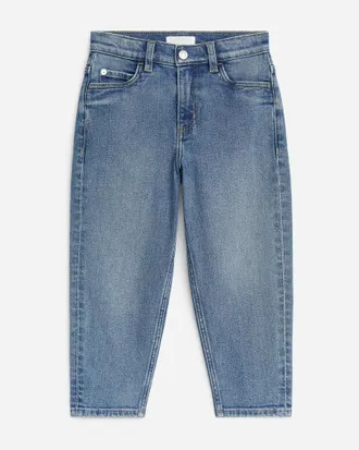 Arket Stretch-Jeans Mit Schmal Zulaufendem Bein -Blau